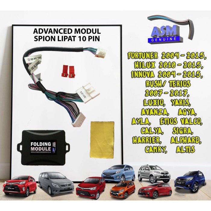 Jual Modul Lipat Otomatis Spion Retract Toyota | Shopee Indonesia