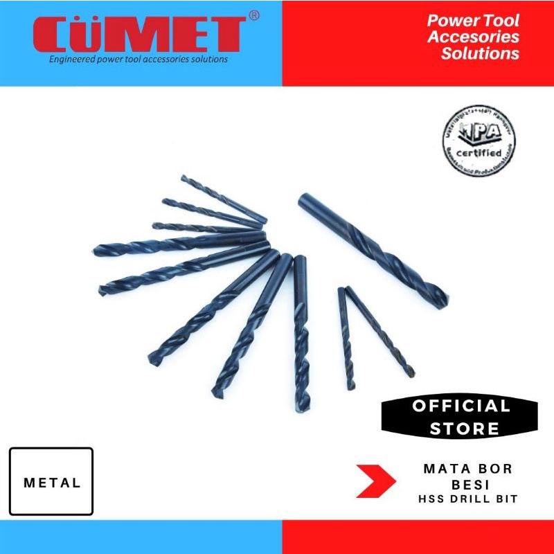 Jual Mata Bor Besi Kayu CUMET ANTI SLIP HSS Wood Metal Drill Bit 135 ...