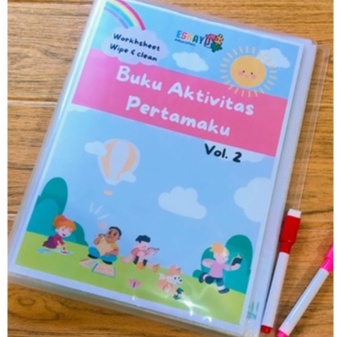 Jual BUKU AKTIVITAS PERTAMAKU WORKSHEET WIPE AND CLEAN buku pra paud ...