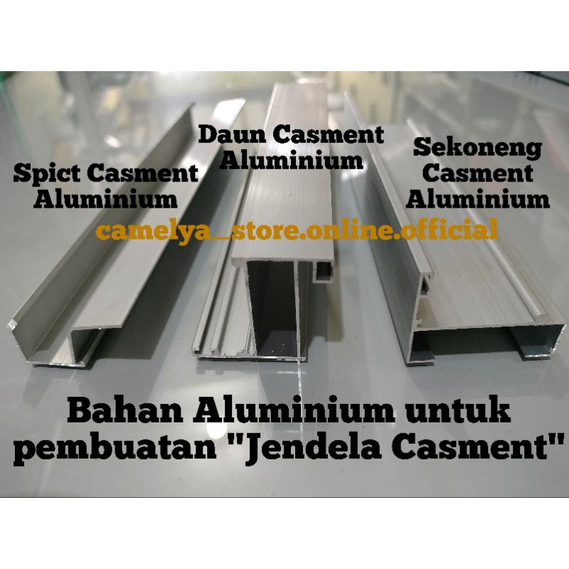 Jual Bahan Jendela Casment Aluminium Per Meter(Spict Casment,Daun ...