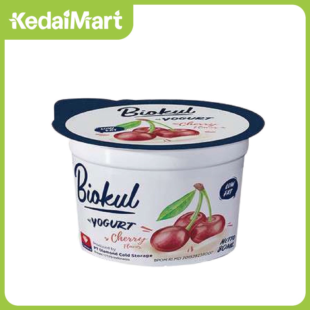 Jual Biokul Stirred Cup Cherry 80 ml | Shopee Indonesia