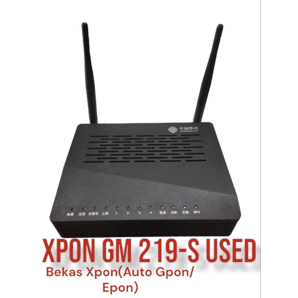 Jual ONU ONT GM219-S XPON EPON GPON MODEM ROUTER ACCESS POINT WIRELESS WIFI | Shopee Indonesia