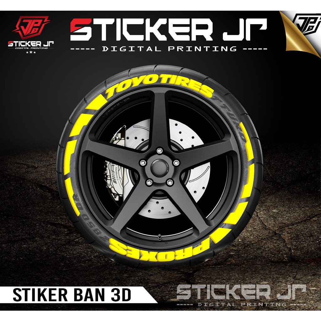Jual Sticker Ban / Font Ban / Tire Bomb / 3D stiker ban Toyo Tires JP-4 ...