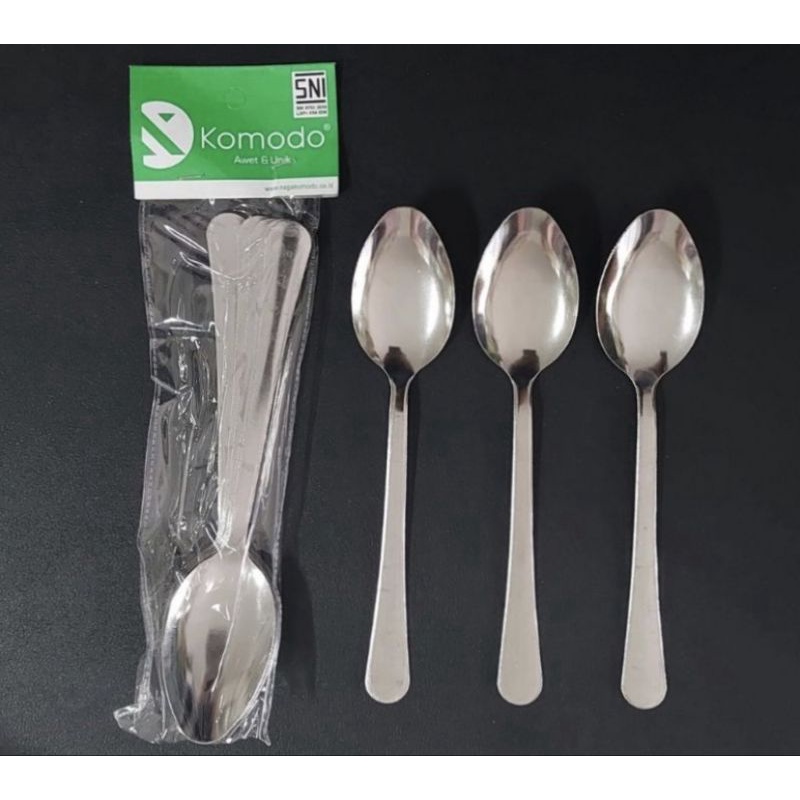 Jual 5 Lusin Sendok Makan Komodo atau Garpu Makan Komodo | Shopee Indonesia