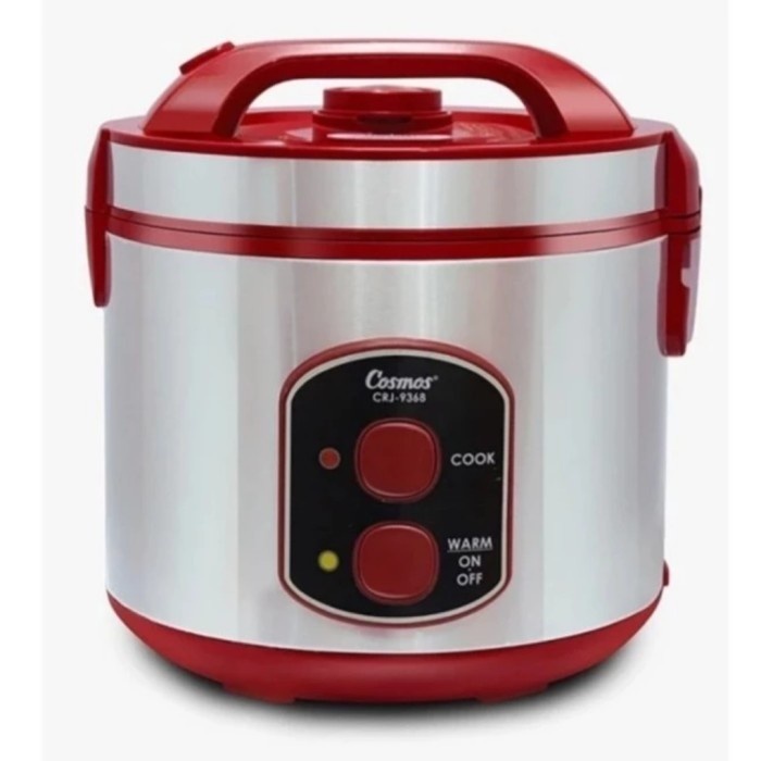 Jual COSMOS Rice Cooker Stainless 2 Liter CRJ-9368 | Shopee Indonesia