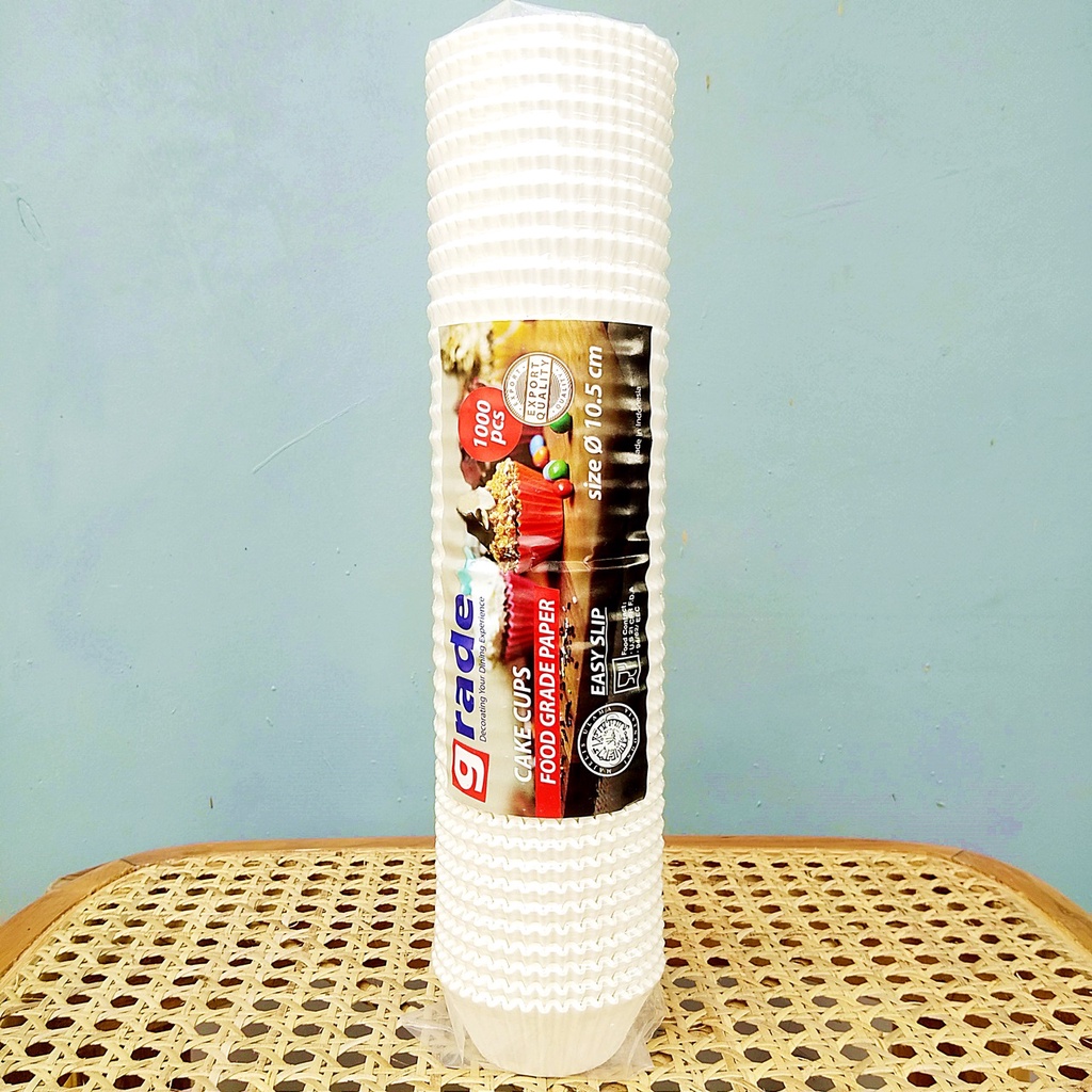 Jual Cup Roti Polos GRADE Ukuran 10.5 cm 1000 pcs | Shopee Indonesia