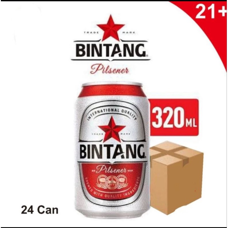 Jual 24 Kaleng Bir Bintang 320ml | Shopee Indonesia
