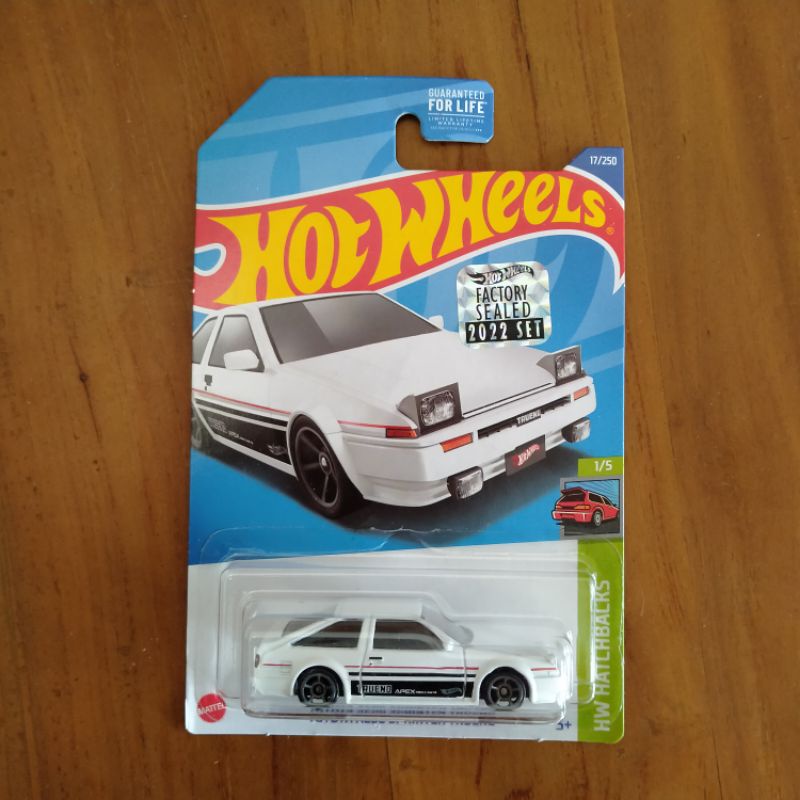 Jual hotwheels Toyota ae86 trueno putih fs22 | Shopee Indonesia