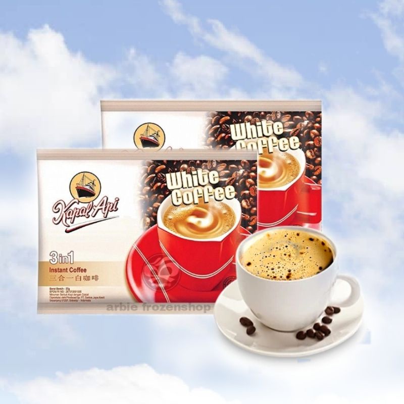 Jual Kapal Api White Coffee 3 in 1 (1 Sachet 37 gram) | Shopee Indonesia