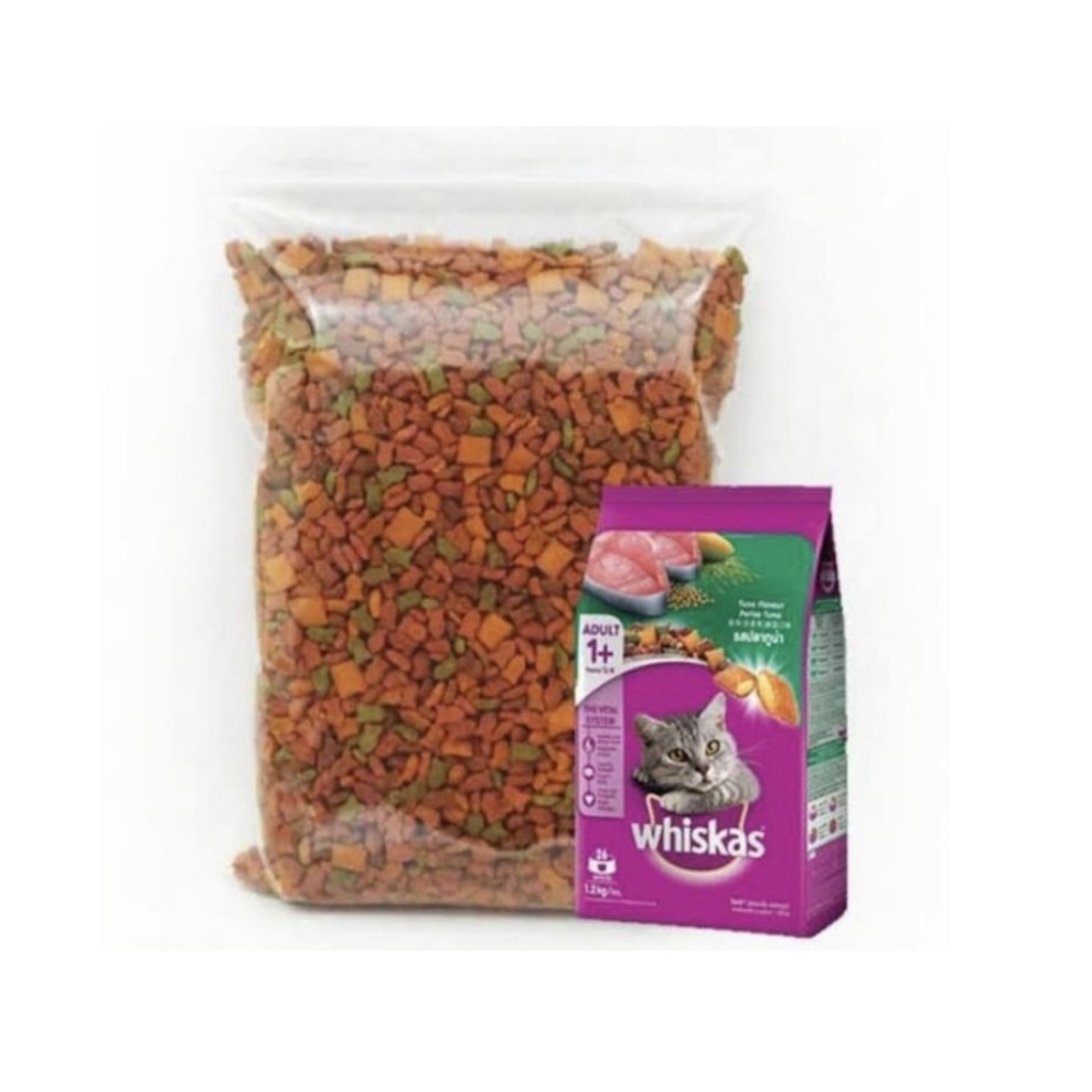 Jual Whiskas Adult Tuna / Ocean Fish Repack 500GR Makanan Kucing Kering ...