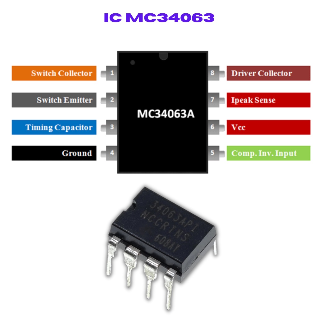 Jual IC MC34063 | Shopee Indonesia