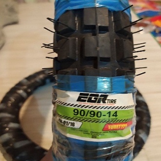 Jual Ban Semi Trail Ring 14 Ukuran 90/90-14 Belakang ban luar ring 14 ...