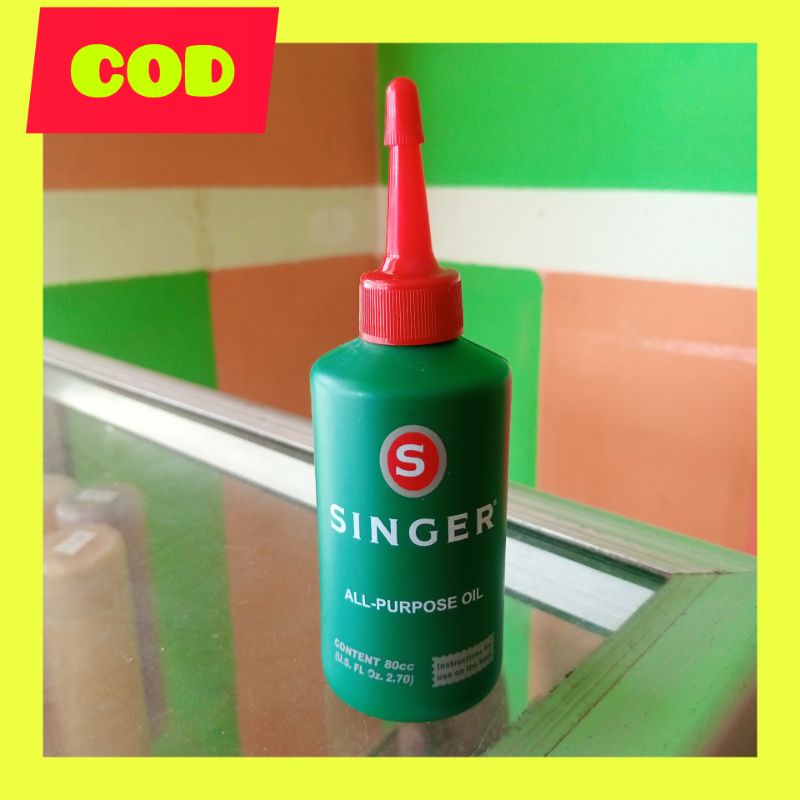 Jual MINYAK SINGER OLI OIL SERBAGUNA 80CC MINYAK MESIN JAHIT SEGALA ...