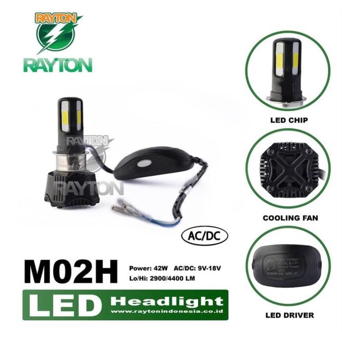 Jual RTD Led Lampu Utama Headlamp LED RTD M02H Original | Shopee Indonesia
