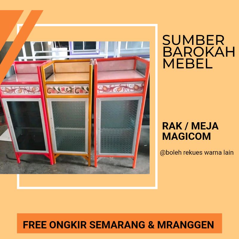 Jual Rak Meja Magic com / tempat magic com (Hanya Semarang & Mranggen ...