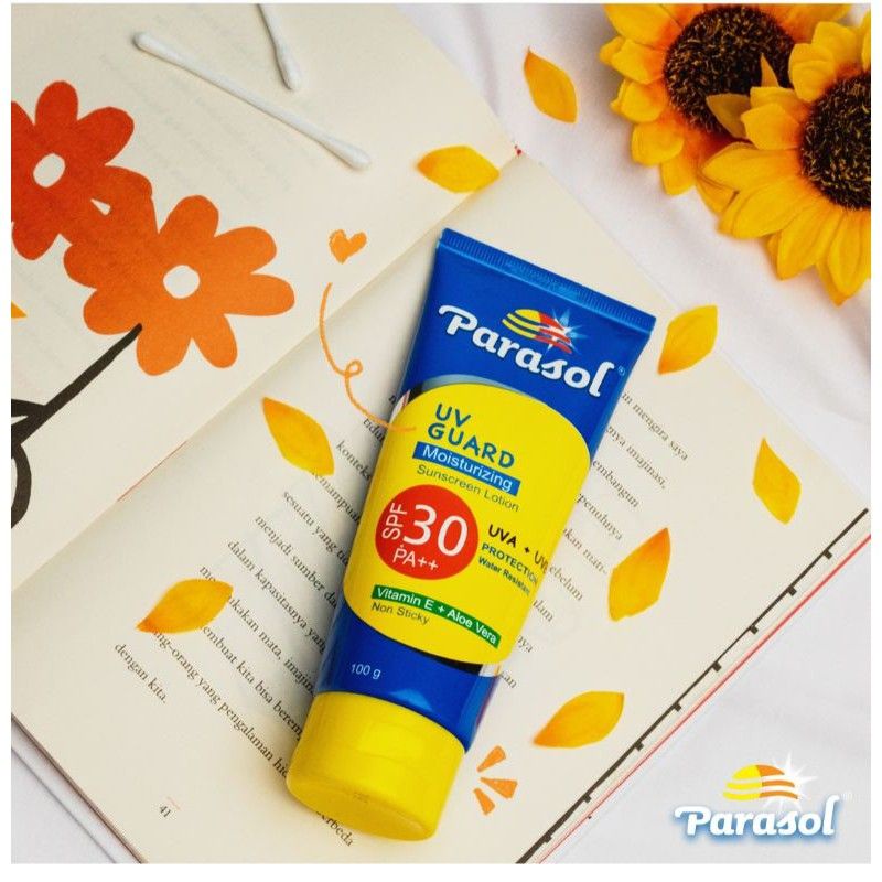 Jual PARASOL UV GUARD MOISTURIZING SUNSCREEN LOTION SPF 30 PA++ UV A ...