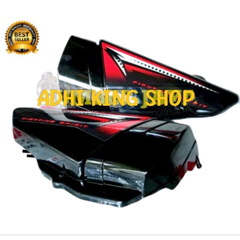 Jual tepong aki box accu bodi samping rx king new 2008 set komplit ...