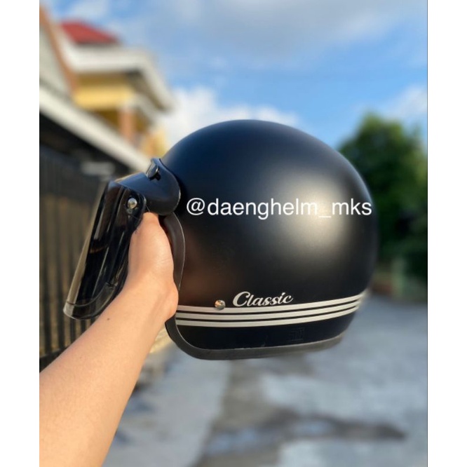 Jual Helm Bogo Classic (BUSA TEBAL) (Gratis Parfum Helm 40ml & Stiker ...