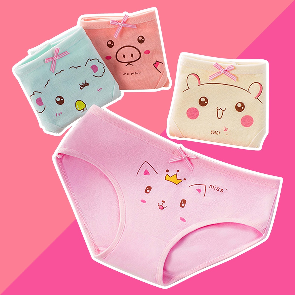 Jual (2-12 Tahun)Katun murni Celana Dalam Anak cewek bayi Versi Fashion ...