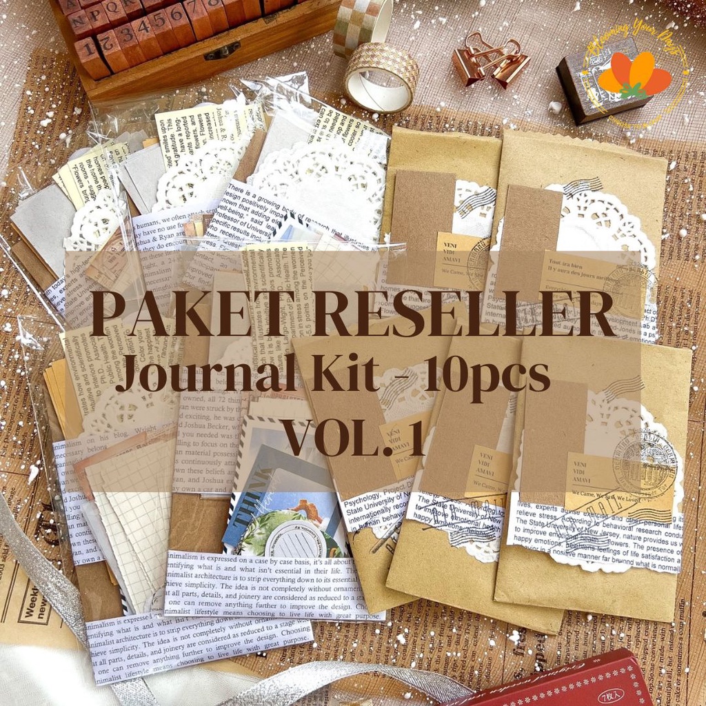Jual Bloomingyourdays paket reseller journal kit vol. 1 | Shopee Indonesia