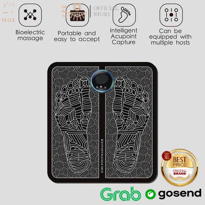 Jual Karpet Refleksi Alat Pijat alas Kaki Foot Refleksi Akupuntur ORIGINAL DP | Shopee Indonesia