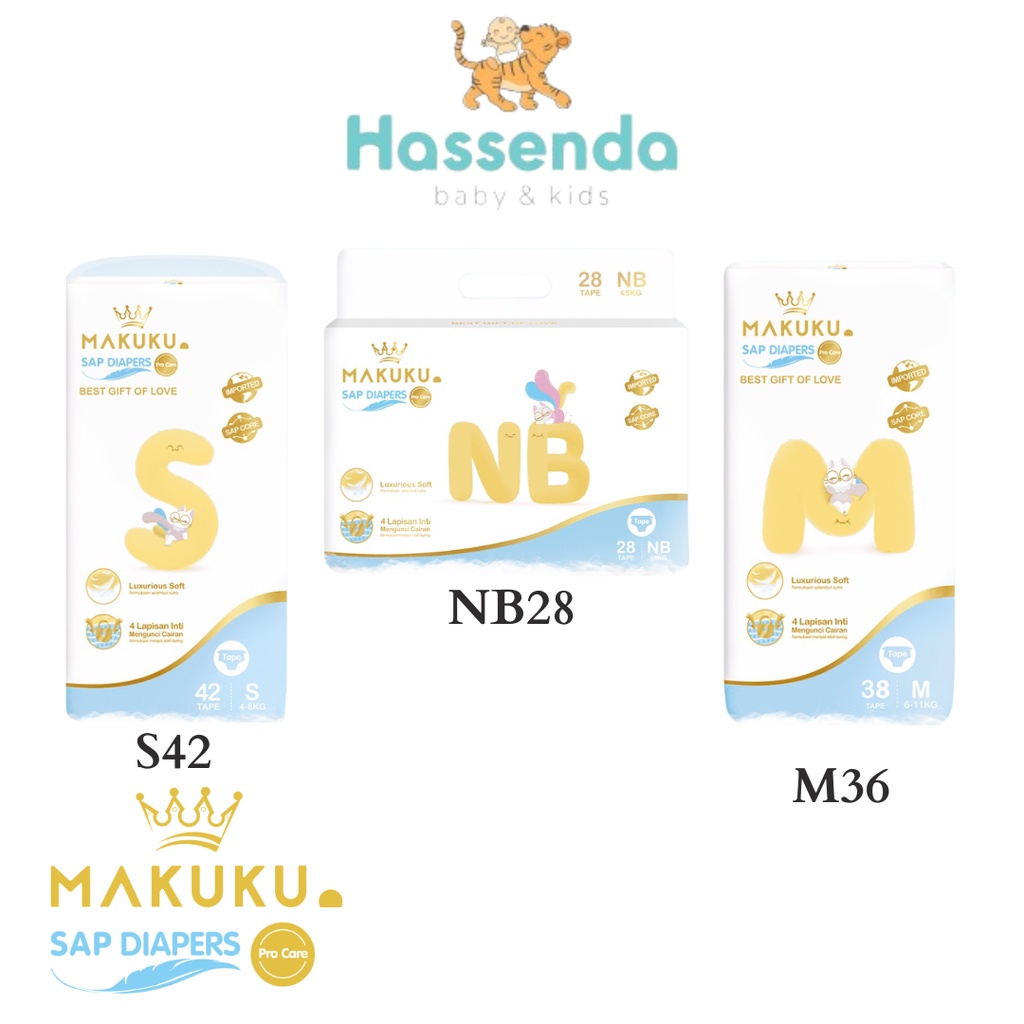 Jual Makuku Air Diapers Premium ProCare / Popok Anak Premium | Shopee Indonesia