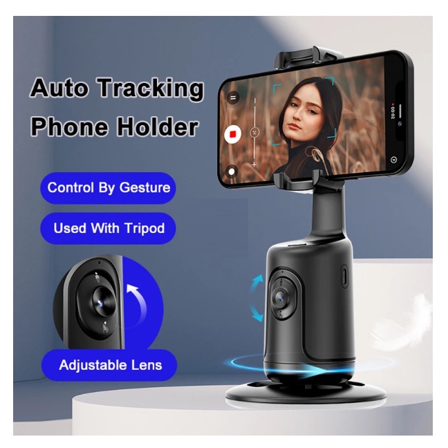 Jual SMARTCOM ~ Gimbal Stabilizer P01 Auto Face Tracking Selfie Stick Tripod Handphone A200 P02 ...