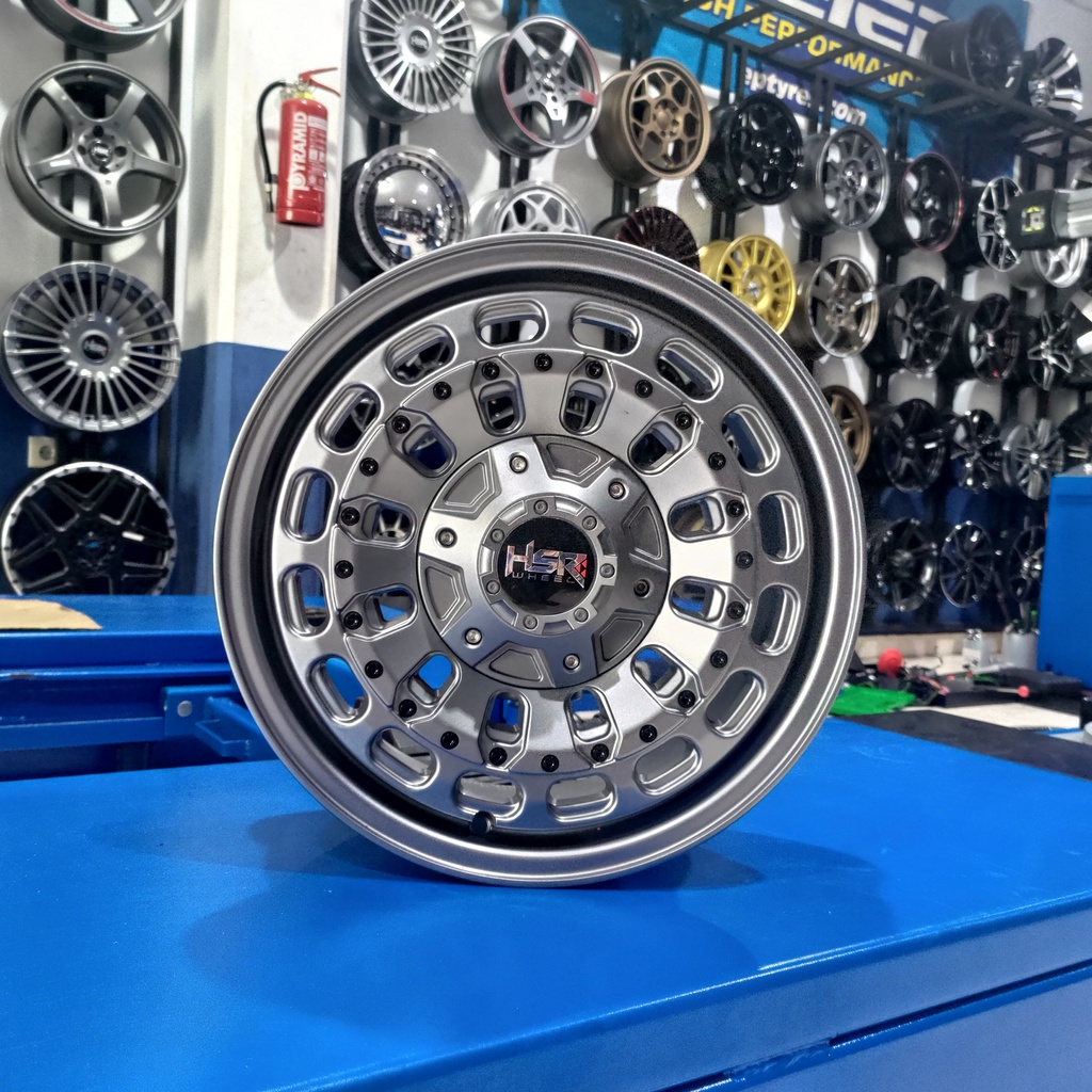 Jual VELG MOBIL HSR TYPE MYTH07 R16 LEBAR 7 RATA PCD 5X139,7 JIMNY TAFT ...