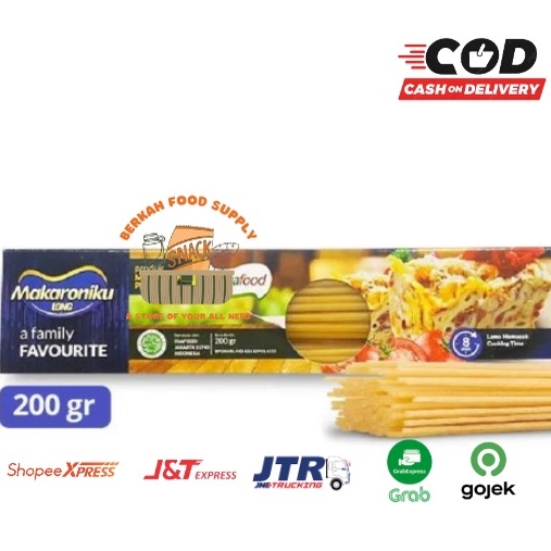 Jual Makaroniku LONG 200Gr / Makaroni Panjang / Makaroni Instant ...