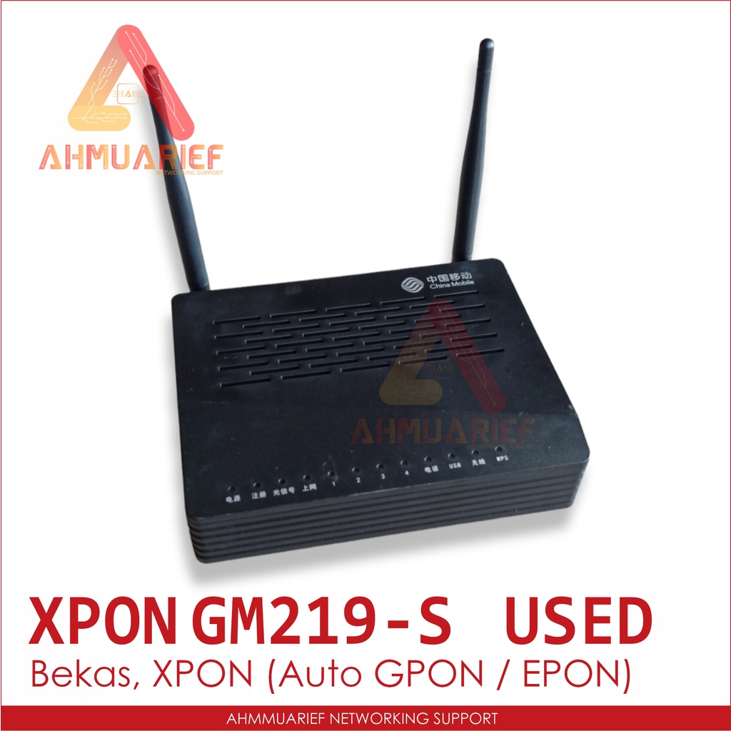 Jual ONU ONT GM219-S XPON EPON GPON MODEM ROUTER ACCESS POINT WIRELESS WIFI | Shopee Indonesia