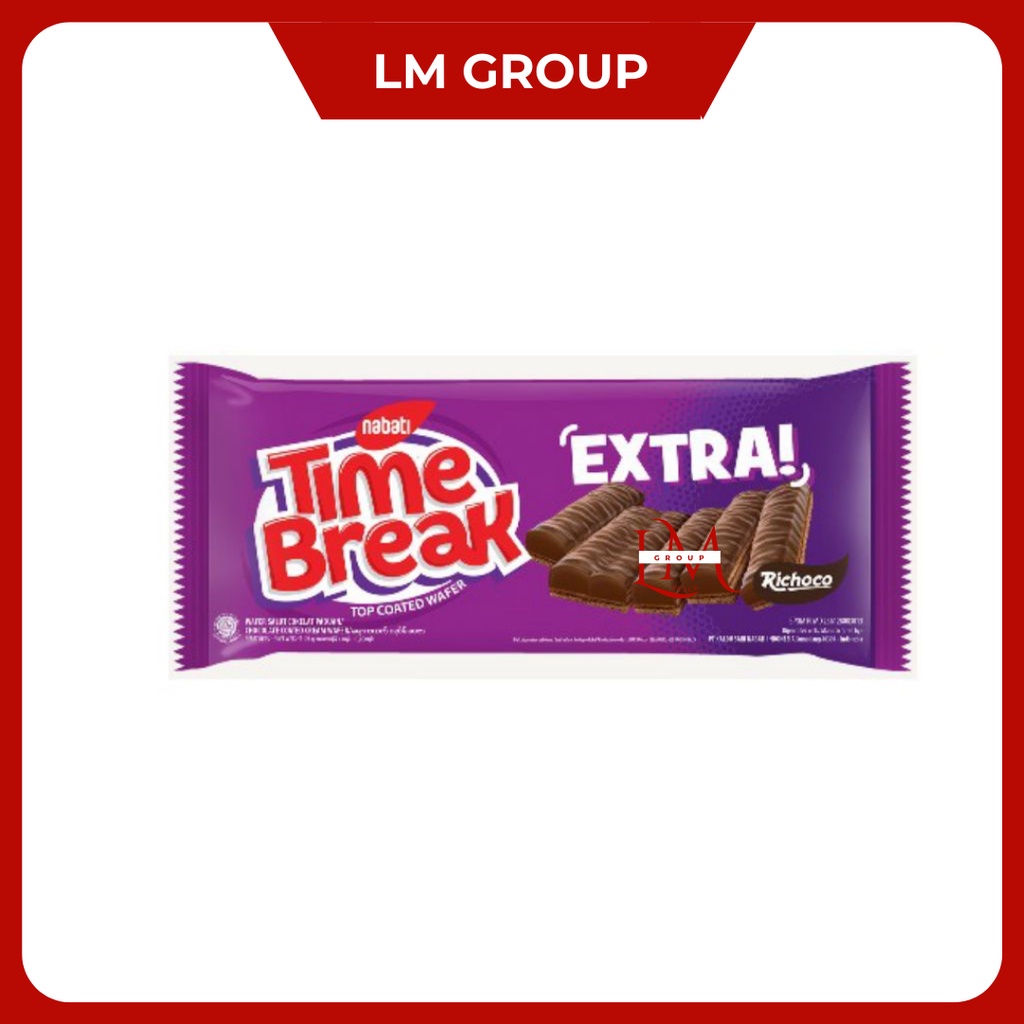 Jual Nabati Time Break 2000 Wafer Salut Cokelat Tebal 1 Pack isi 10 pcs ...