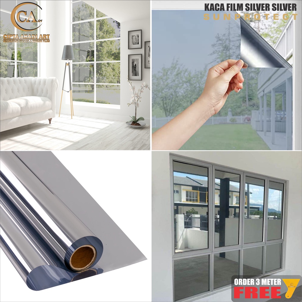 Jual Stiker Kaca Film One Way Gedung Mobil Rumah Riben Hitam Peredam Panas Pelapis Jendela Kaca ...