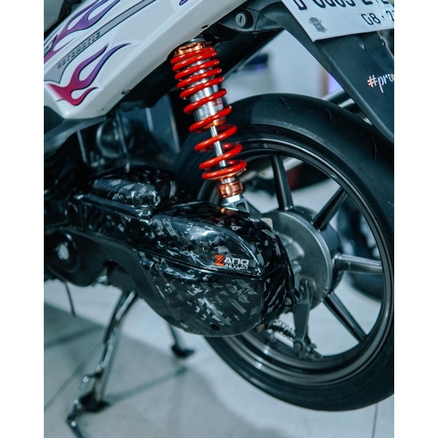 Jual cover box cvt set Mio sporty forged carbon diamond cut | Shopee ...