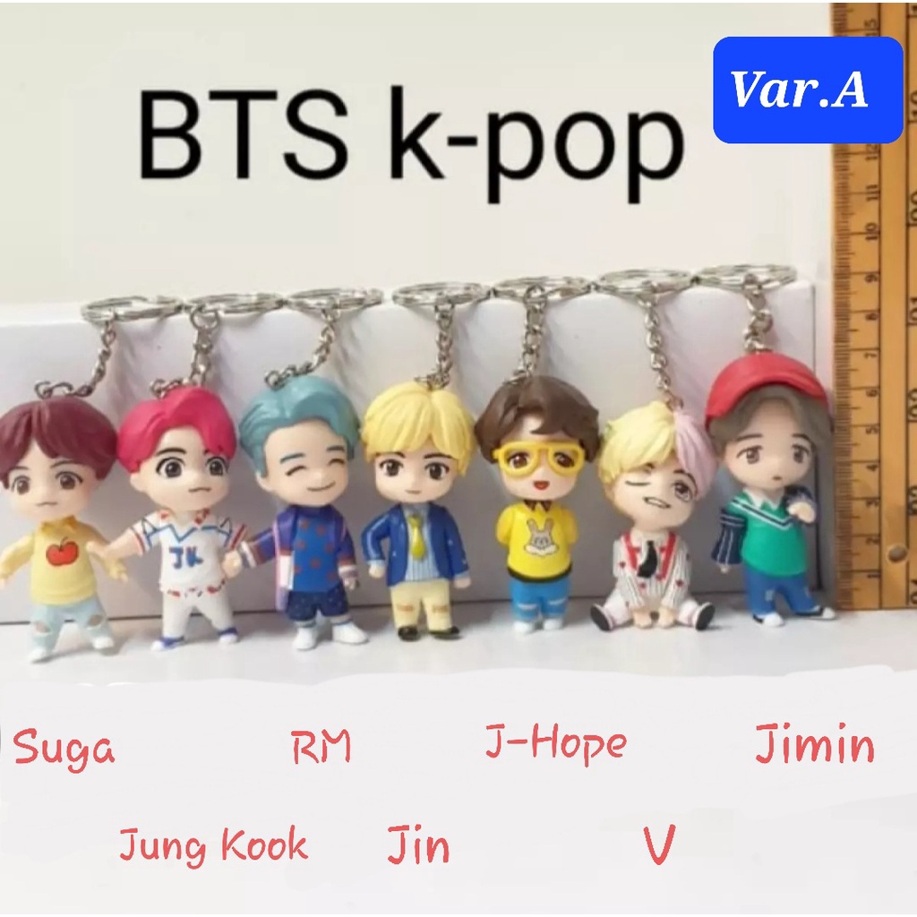 Jual Gantungan Kunci Figure BTS KPOP | Shopee Indonesia