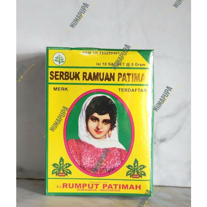 Jual Jamu Serbuk Ramuan Patimah / Jamu Rumput Patimah (Fatimah) Serbuk ...