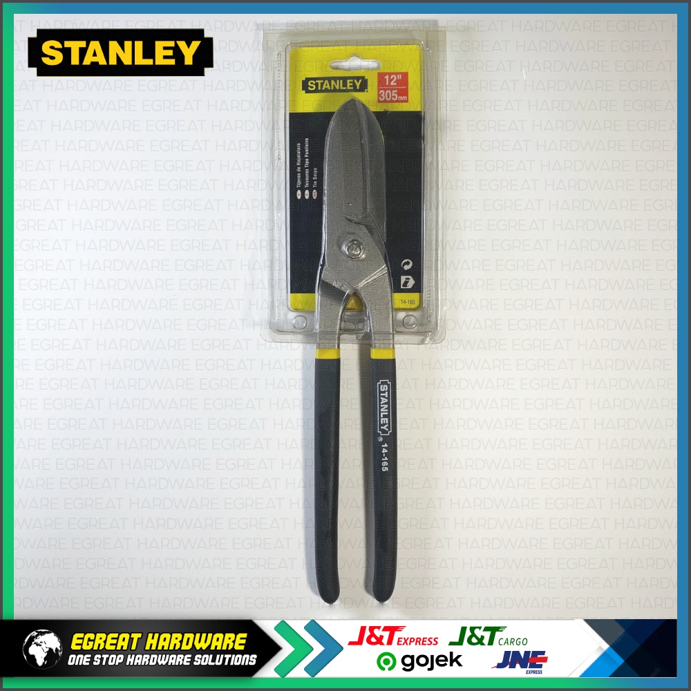 Jual Stanley 14-165 12" Tin Snip Gunting Plat Besi Seng | Shopee Indonesia