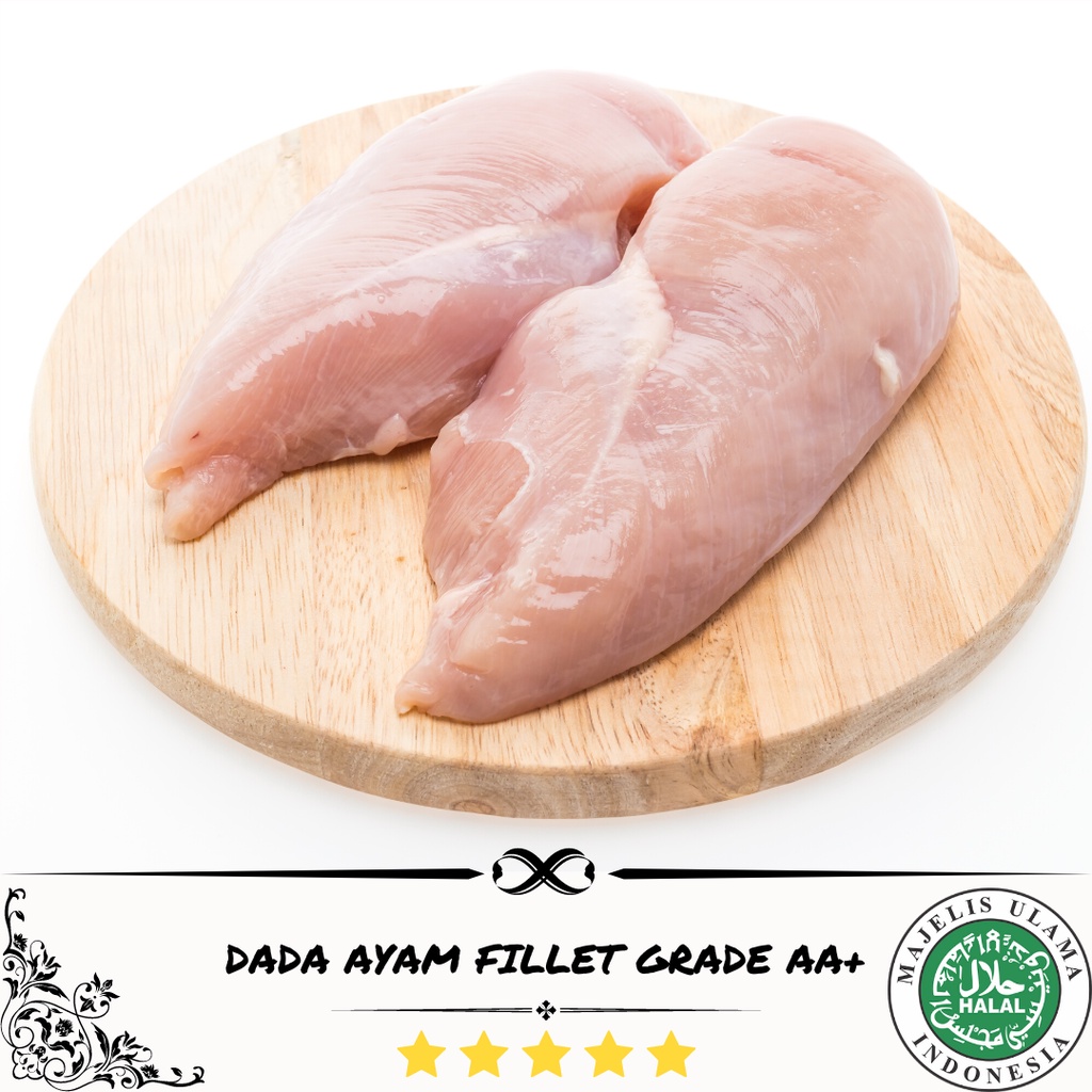Jual DADA AYAM FILLET GRADE AA+ 1 KG | Shopee Indonesia
