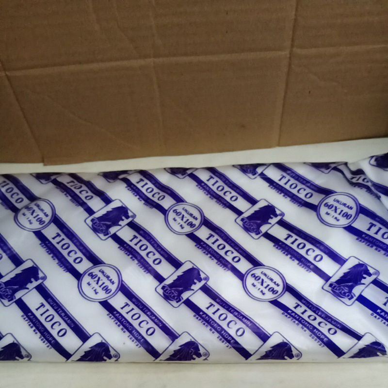 Jual Kantong Plastik Tioco HDPE Tahan Panas 60 x 100 cm 1 kg | Shopee ...