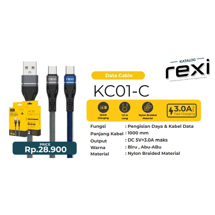 Jual Data Cable Tepsi KC 01- C | Shopee Indonesia