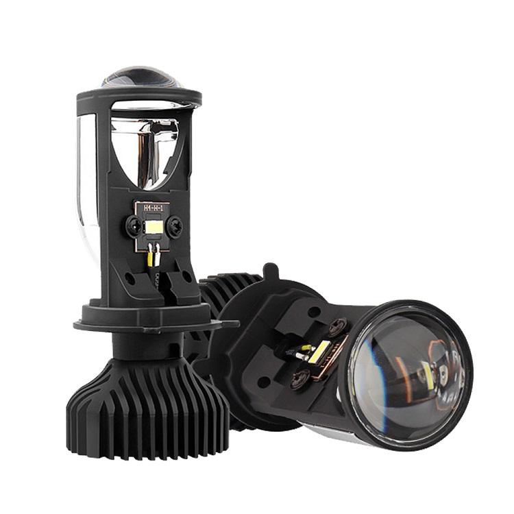Jual Lampu LED H4 Projector Lens Headlamp Mobil Motor HeadLight ...