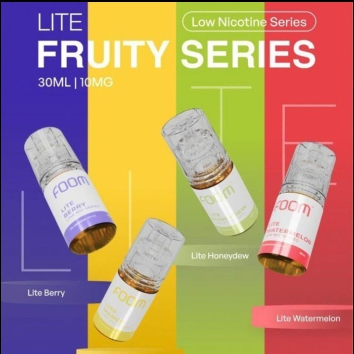 Jual FOOM LITE SERIES FRUITY 30ML 10MG AUTHENTIC BY FOOM - WATERMELON ...