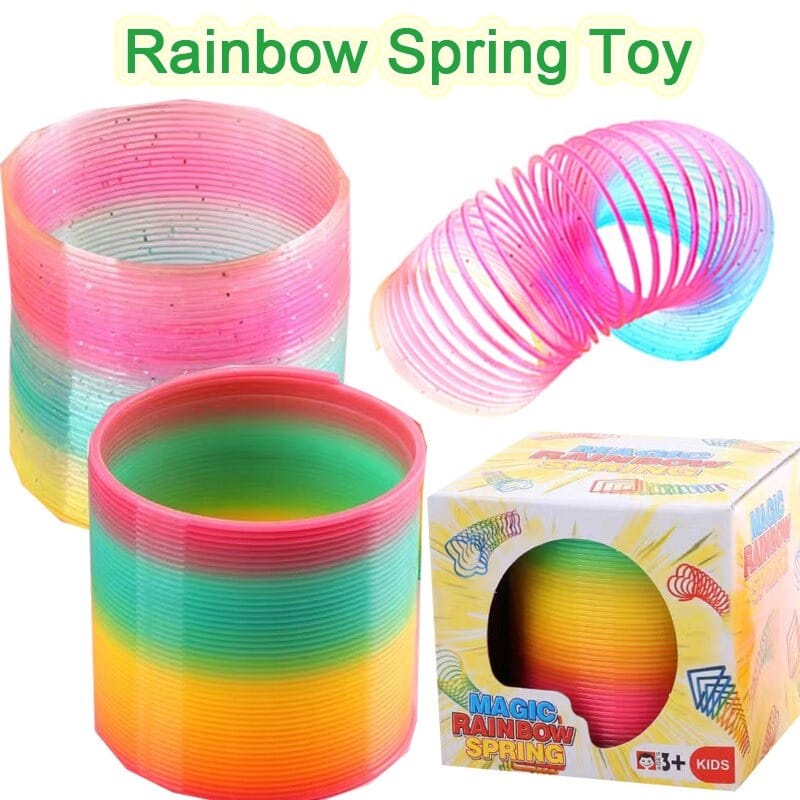 Jual MAINAN SLINKY MAGIC SPRING RAINBOW / YOYO CINCIN / MAINAN PER ...