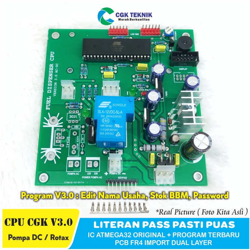 Jual CGK TEKNIK - CPU PERTAMINI POM MINI CGK 3.0 POMPA DC + SOKET | Shopee Indonesia