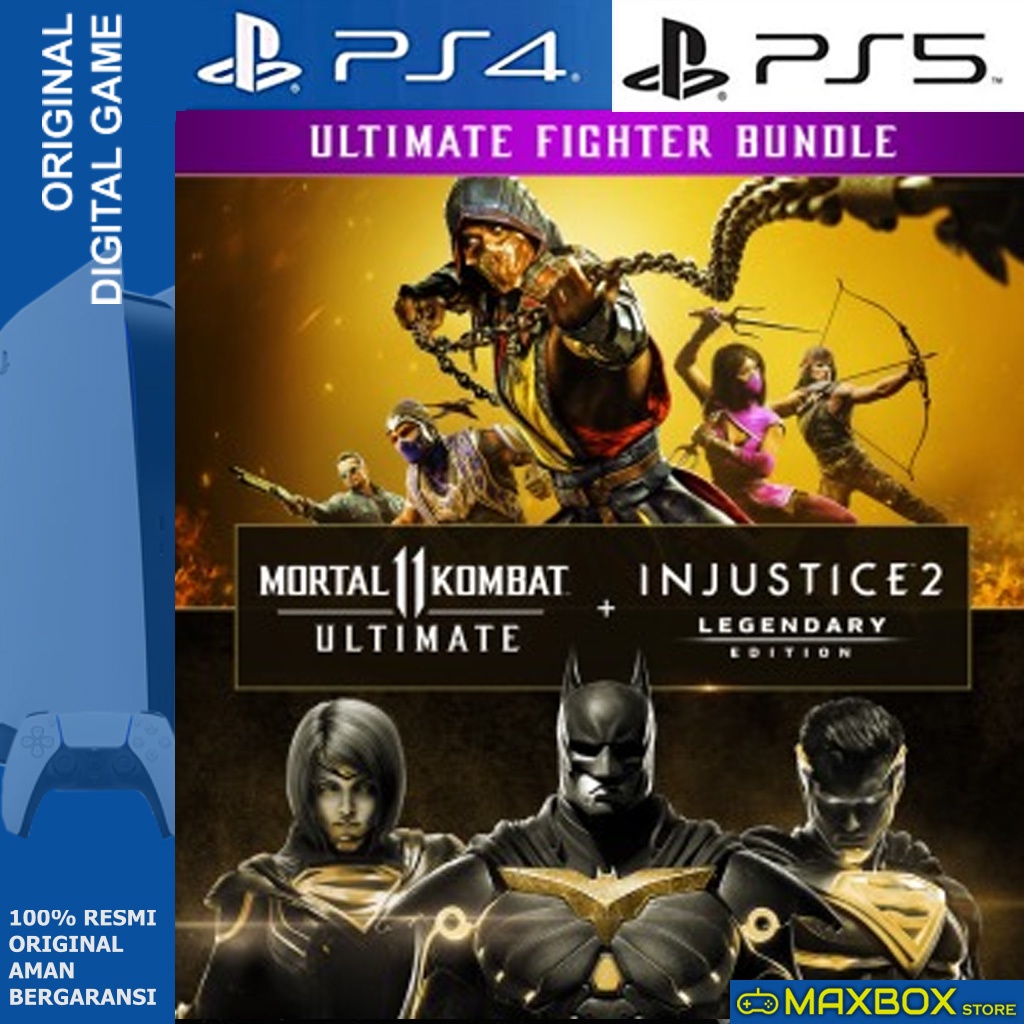 Jual Mortal Kombat 11 Ult Injustice 2 Edition Bundle PS4 PS5 Digital Game | Shopee Indonesia