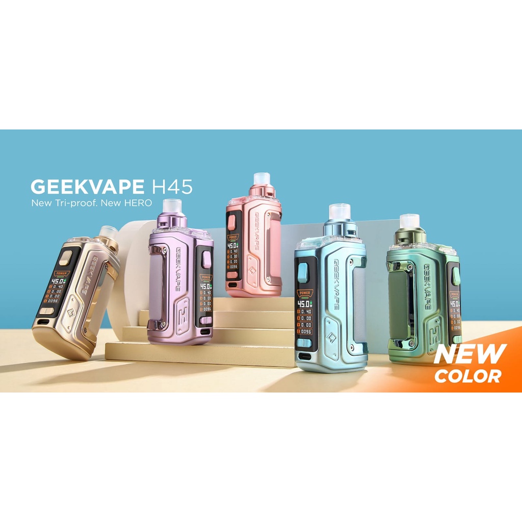 Jual Geekvape Aegis H45 Hero 2 Pod Kit 45W 1400mAh | Shopee Indonesia