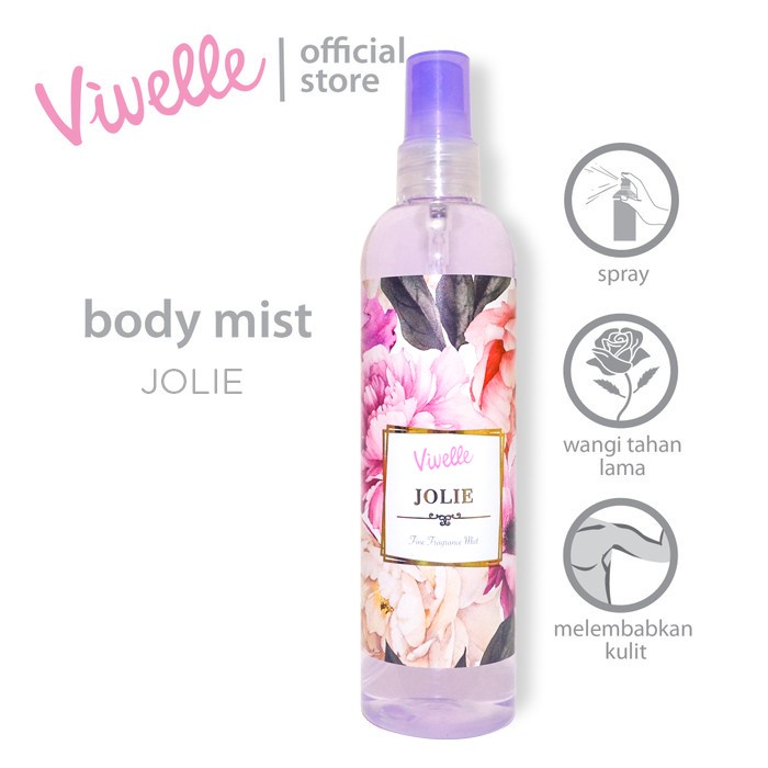 Jual VIVELLE BODY MIST 180ML | Shopee Indonesia