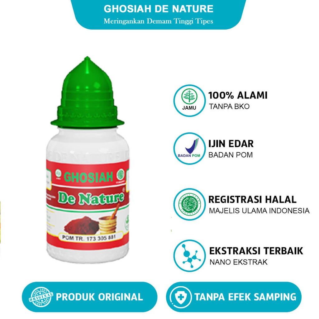 Jual GHOSIAH 50 Kapsul Obat Cacing Typus Tipes Menurunkan Demam Tinggi ...