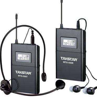 Jual Takstar WTG-500 Tour Guide System (Wireless Transmitter & Receiver) | Shopee Indonesia