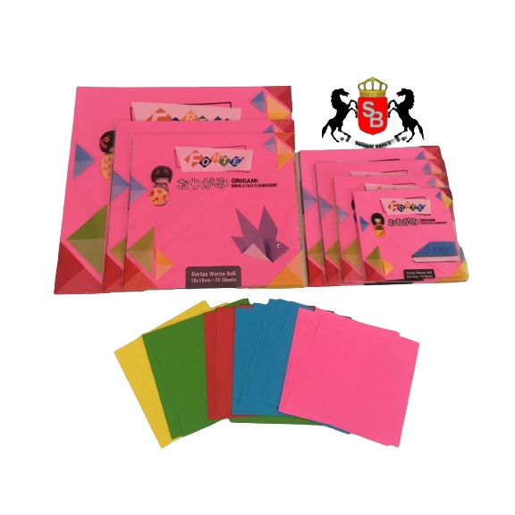 Jual Kertas Lipat / Origami / Paper Craft FORTE | Shopee Indonesia