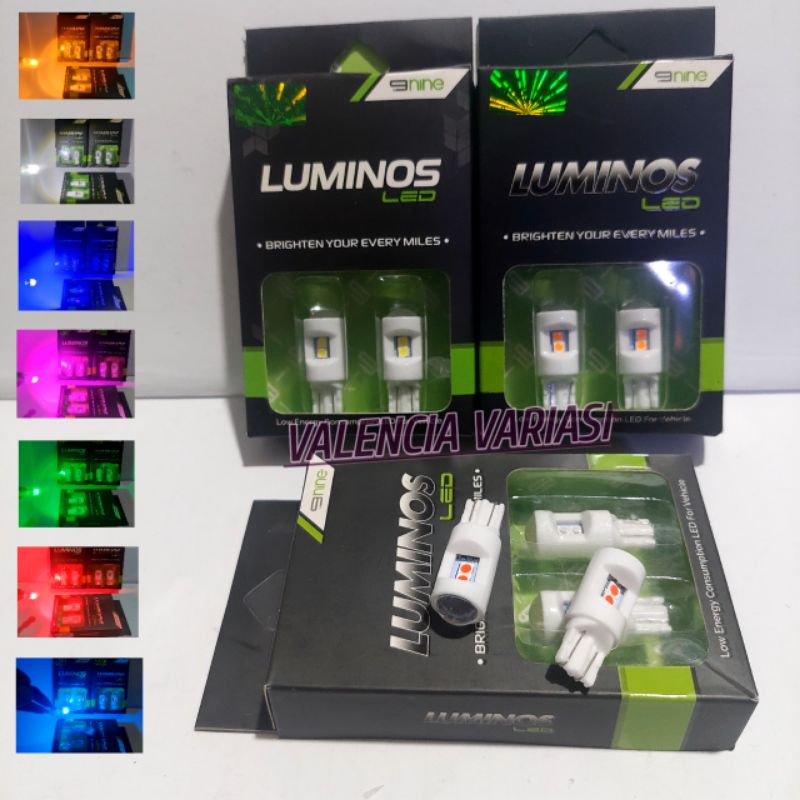 Jual Luminos LAMPU LED T10 CS1 Led T10 W5W Lampu Senja Kota Keramik ...